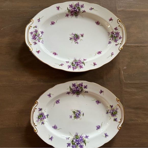 rossetti | Kitchen | Vintage Rossetti Spring Violets Serving Dishes ...